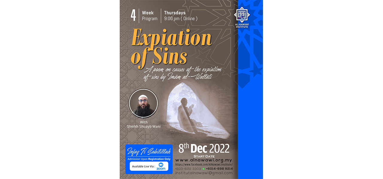Expiations of Sins – Al-Nawawi
